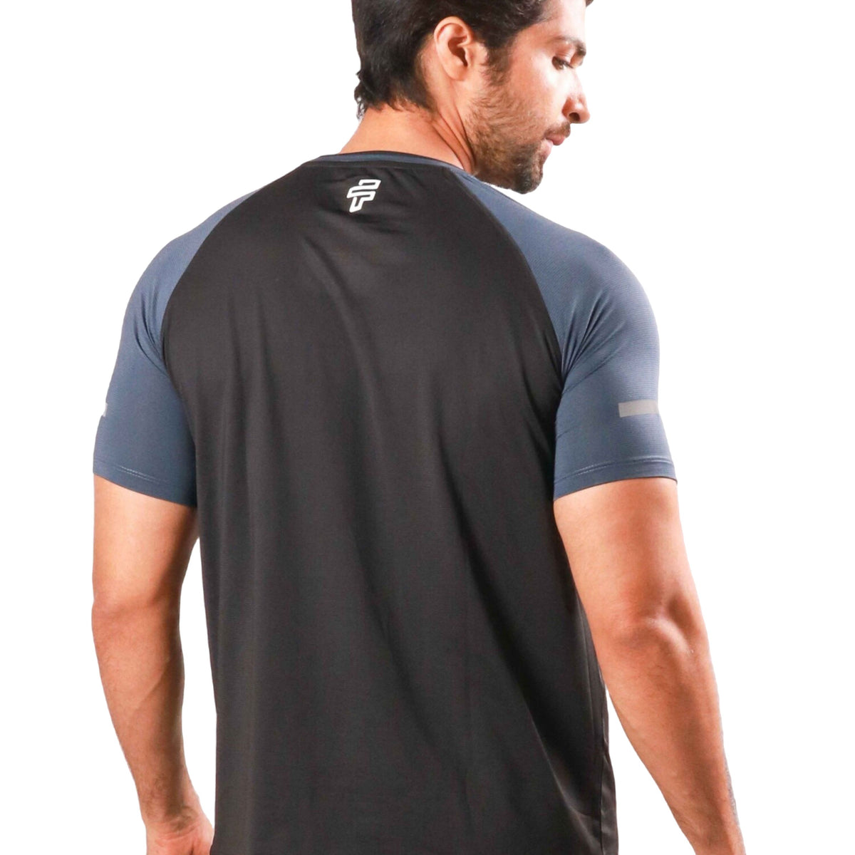 Raglan Jersey - Black/Gun Metal – Flecto